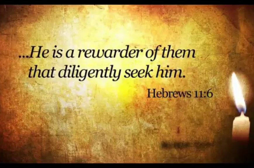 God is the rewarder of those who seek him | Forging Bonds