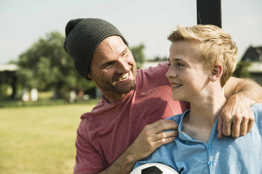 Fathers encouraging | Forging Bonds